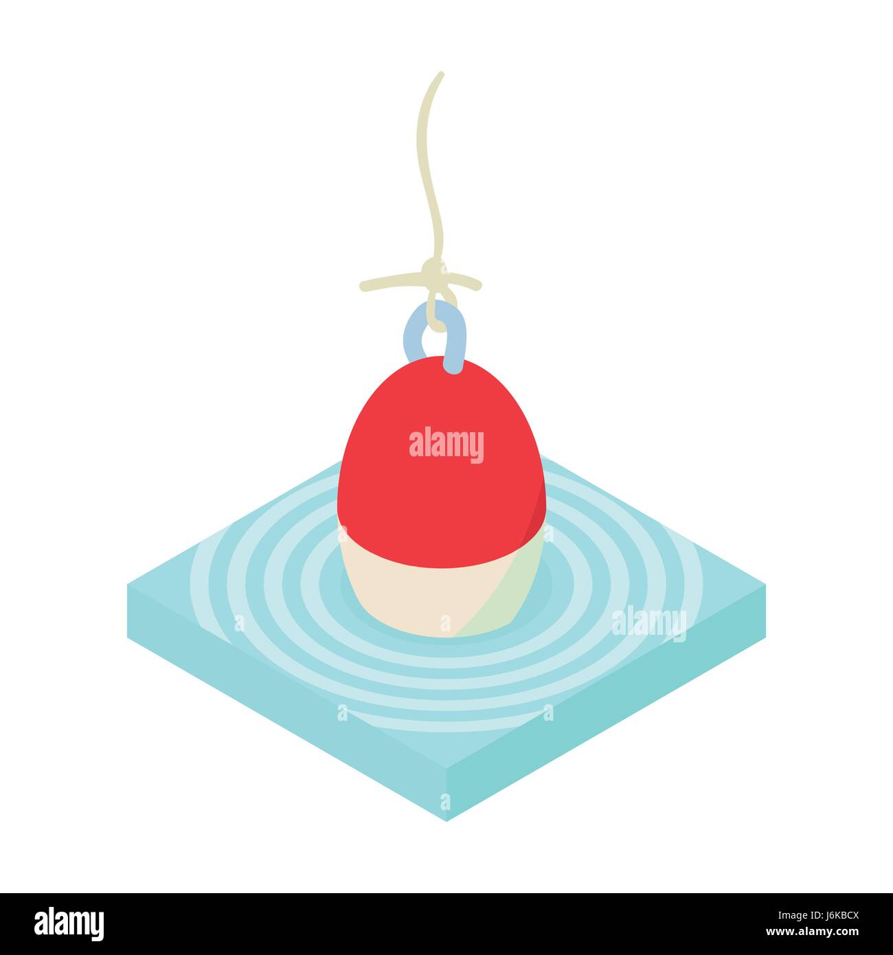 Fishing float icon, cartoon style Stock Vector Image & Art - Alamy