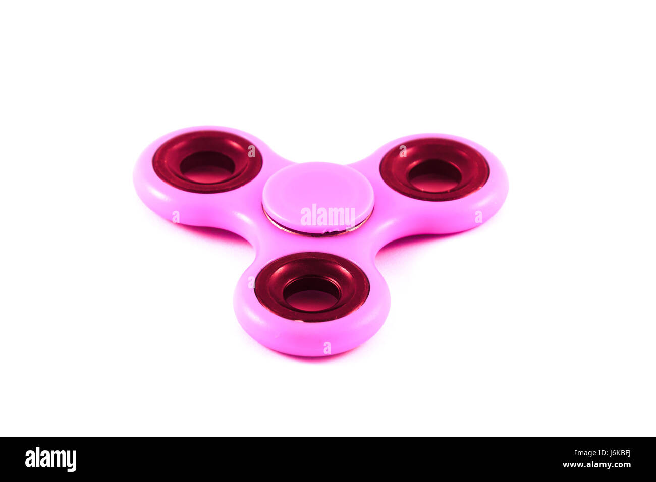 Fidget Spinner in white isolated background for stress release during ...