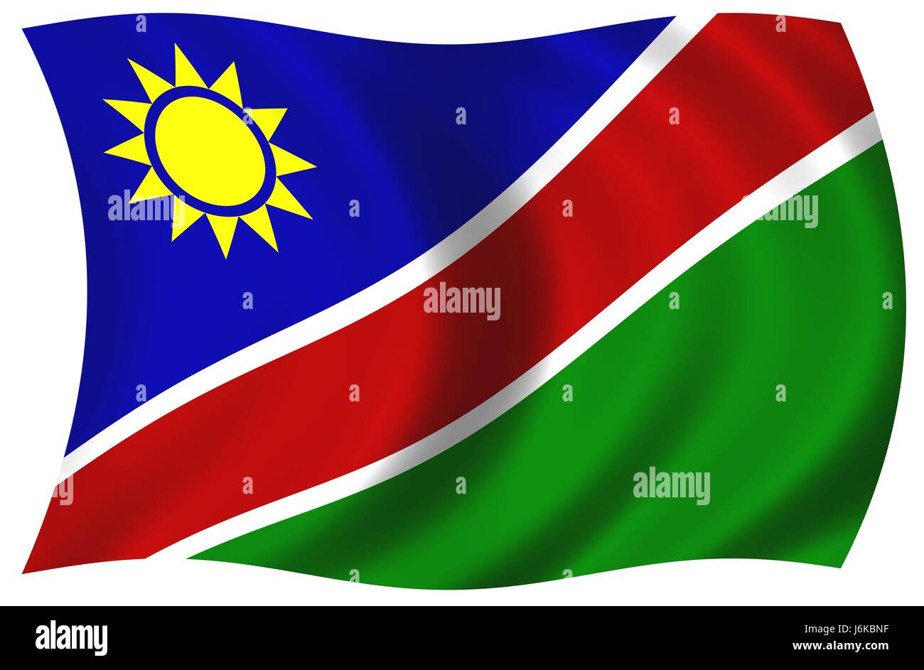 namibia flag national national colors namibia illustration flag blow ...