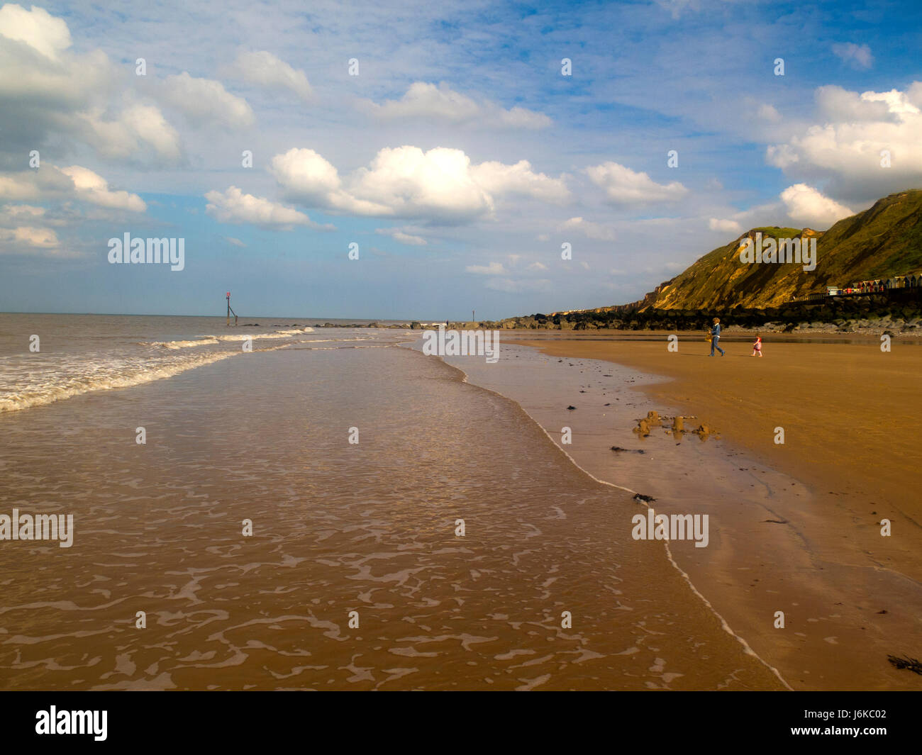 Sheringham beach UK Stock Photo - Alamy