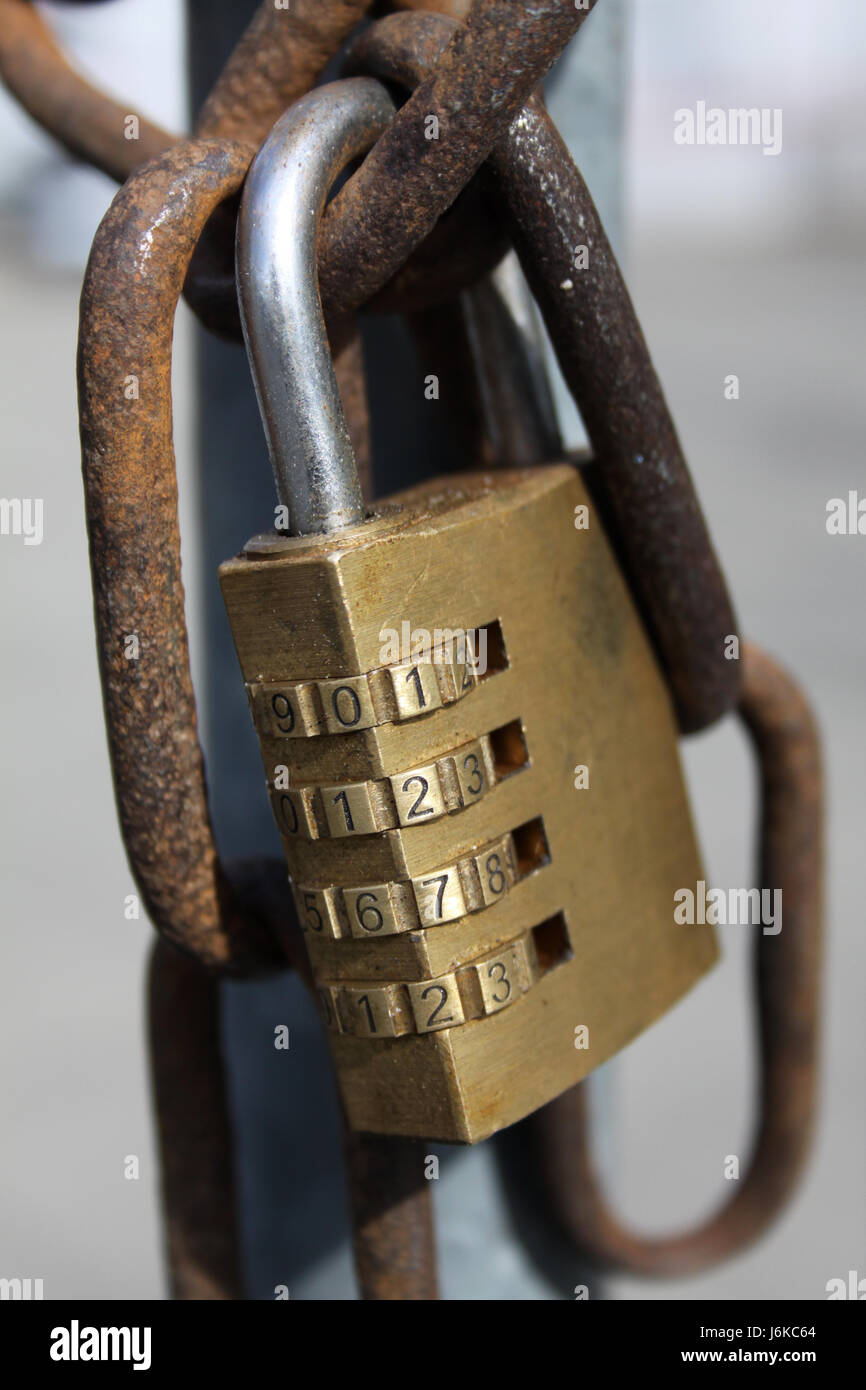 lock combination key closed close detail model design project concept ...