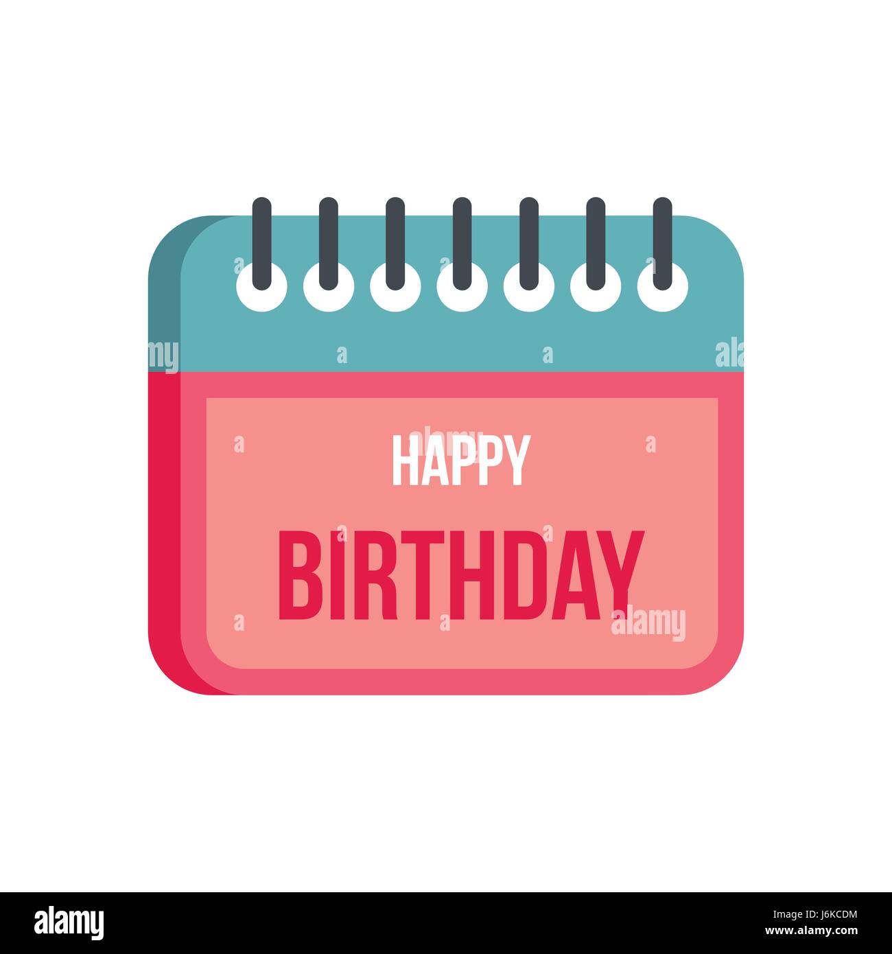 Birthday calendar monthly planner Cut Out Stock Images & Pictures - Alamy