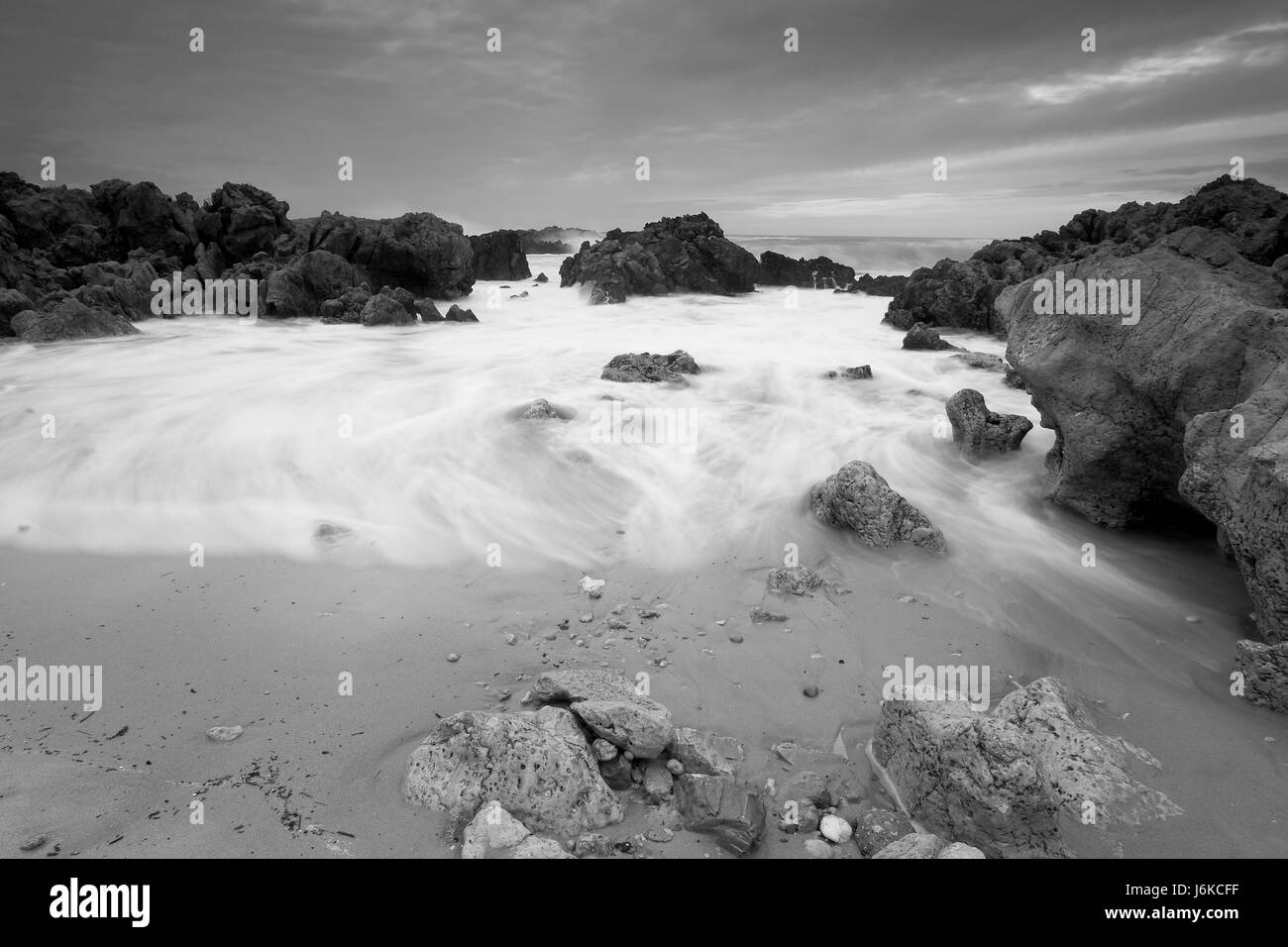 beach seaside the beach seashore day during the day nightfall dark get ...