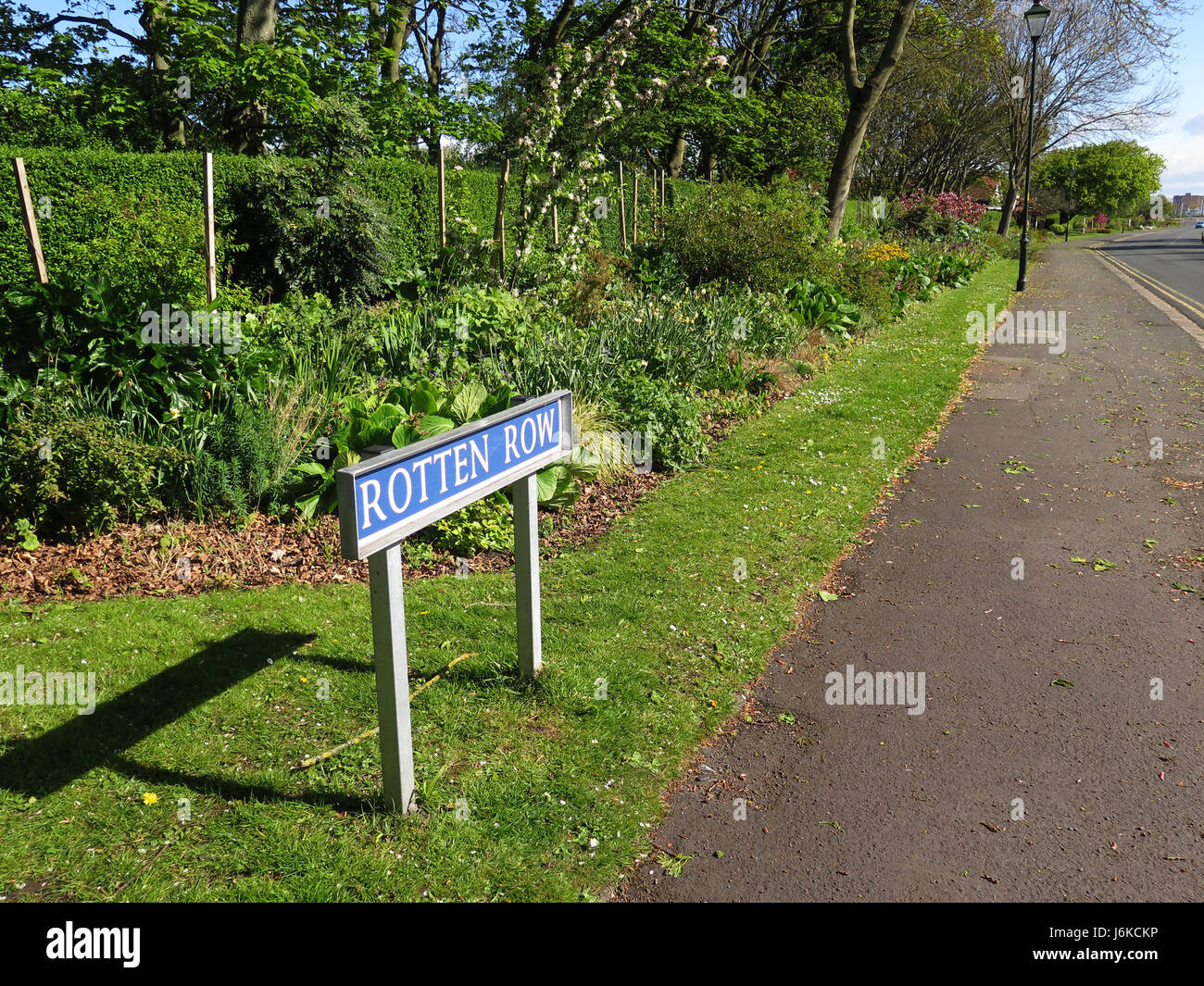 Rotten Row Southport UK Stock Photo - Alamy