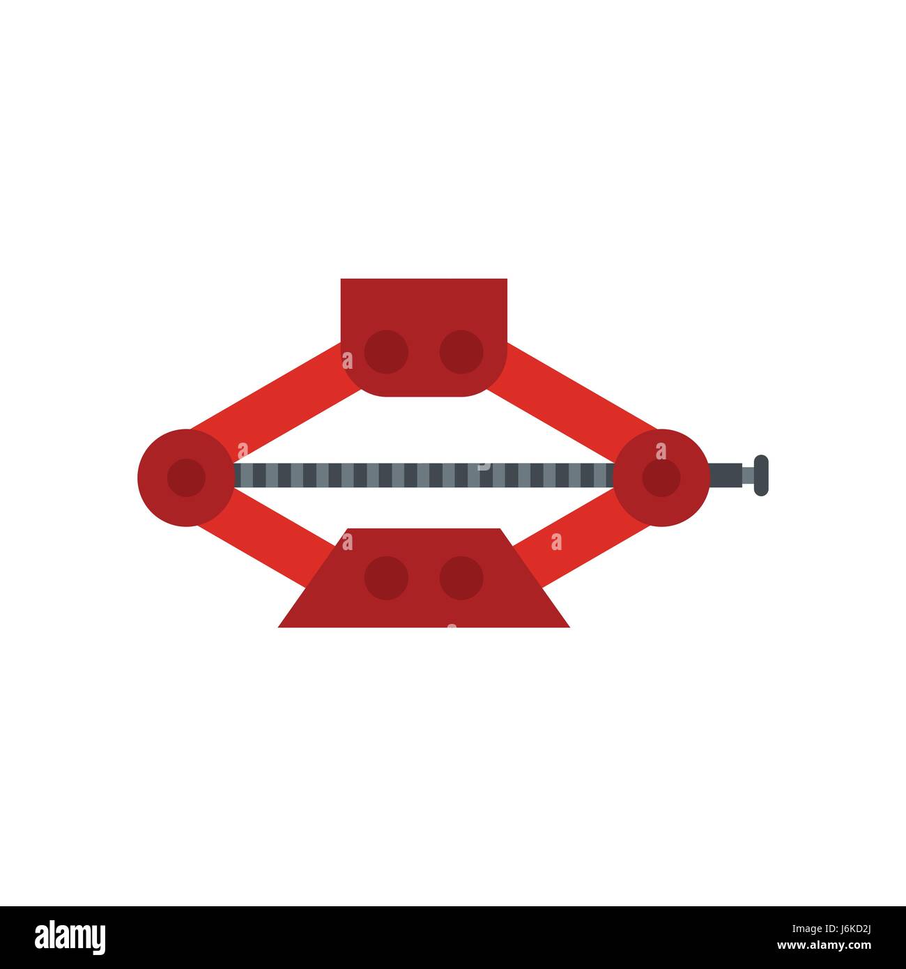 Jack up car Stock Vector Images - Alamy