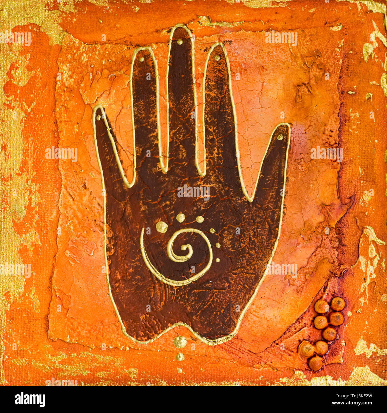 collage with hand Stock Photo - Alamy
