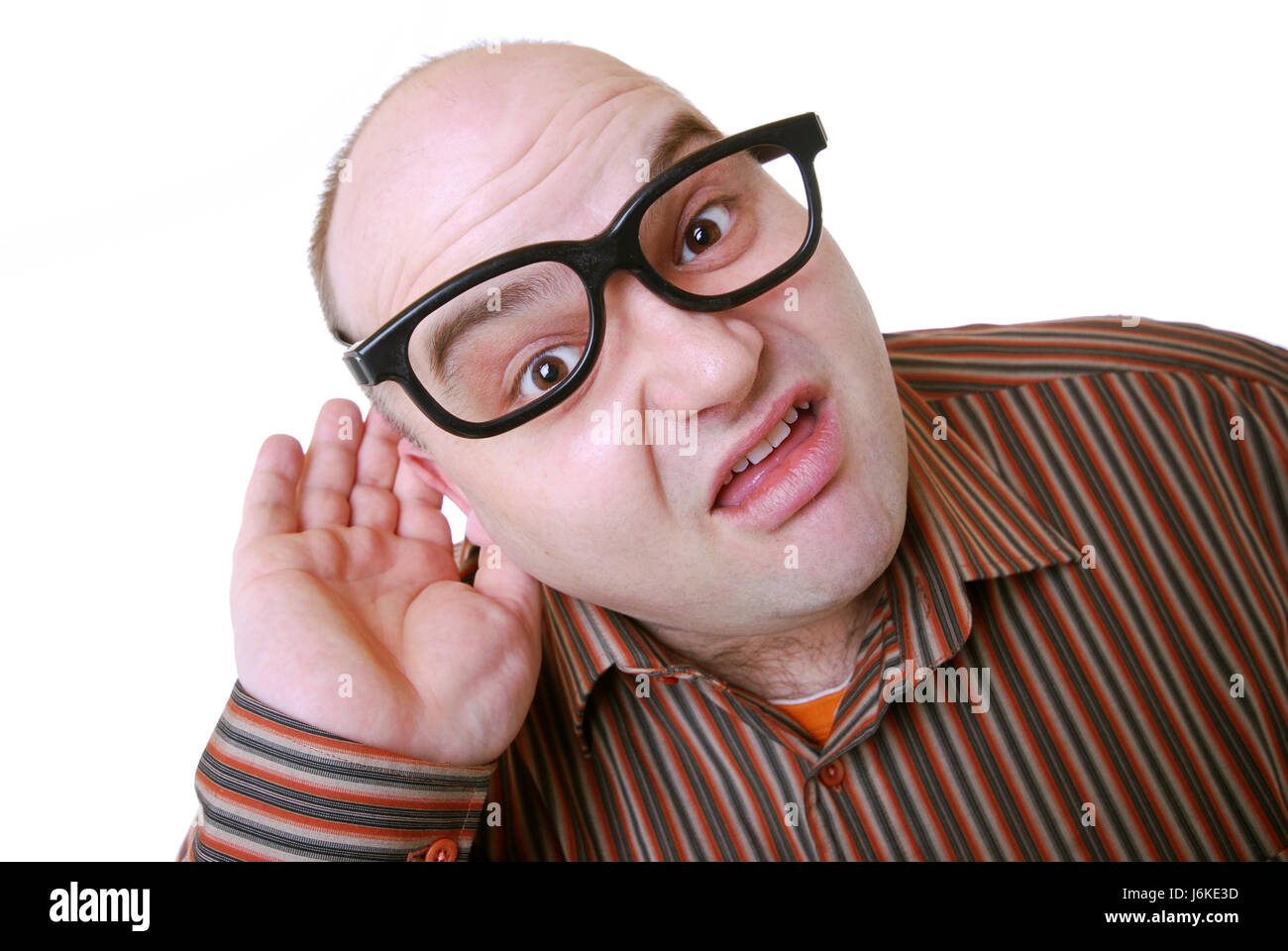 Half deaf hi-res stock photography and images - Alamy
