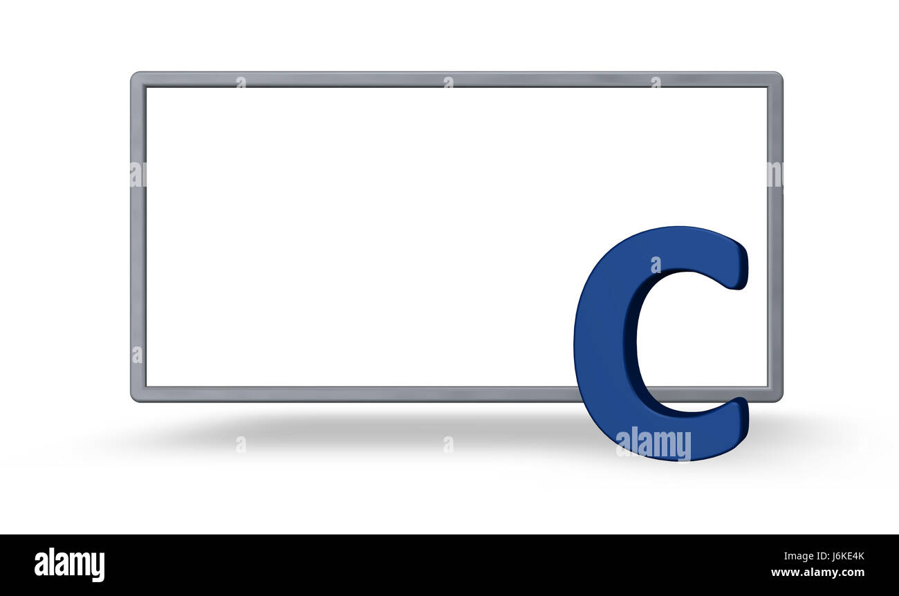 big blue c Stock Photo - Alamy