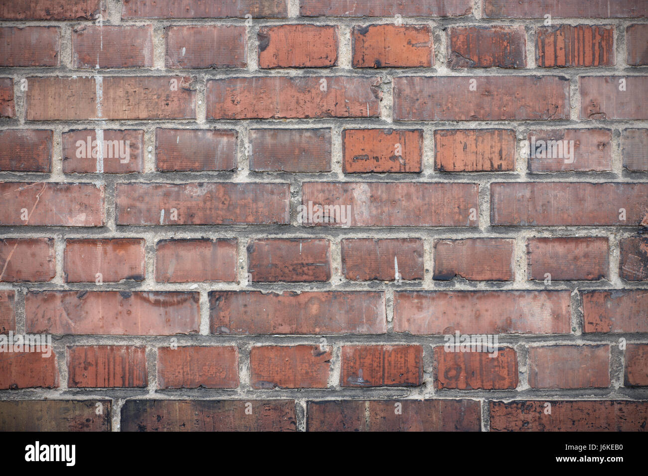 concrete wall horizontal brick clasic classic rough front view ...
