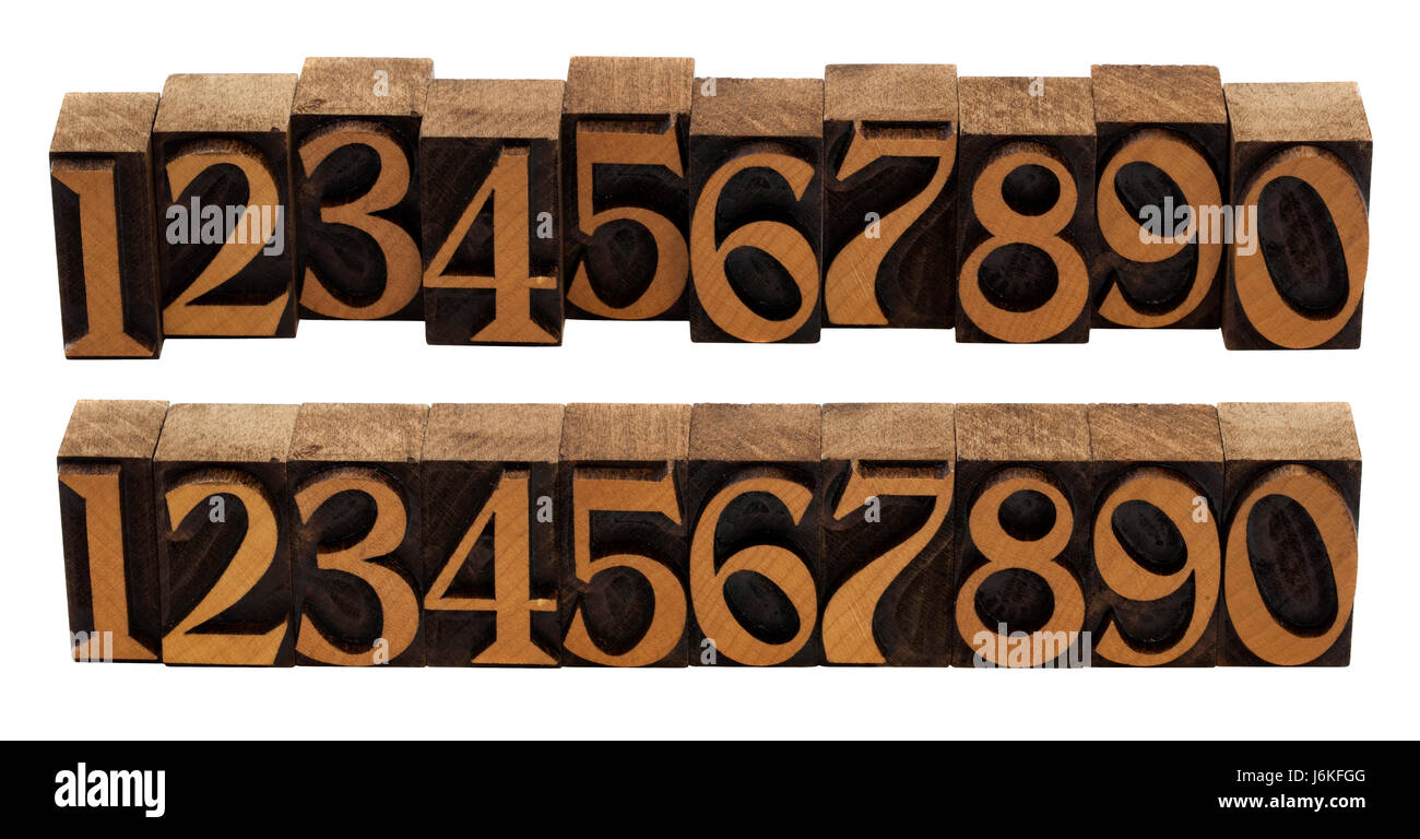type model build wood vintage letterpress numbers type model build wood ...