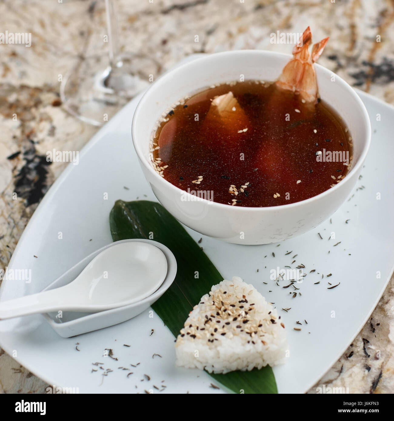 Suimono japanese soup hi-res stock photography and images - Alamy
