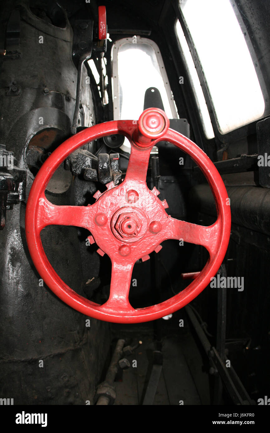 Steam engine locomotive cockpit hi-res stock photography and images - Alamy