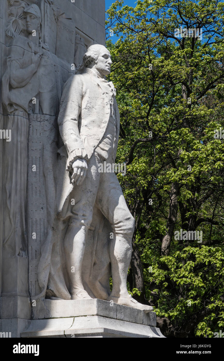 Washington's Arch, Washington Square Park, NYC Stock Photo - Alamy
