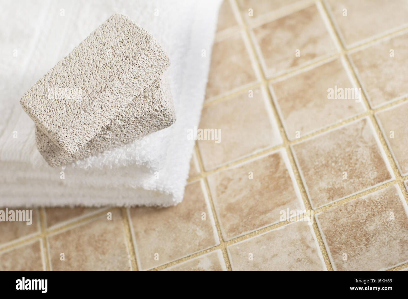stone towel tile pumice bathroom bathing resort spa mineral spring bath ...