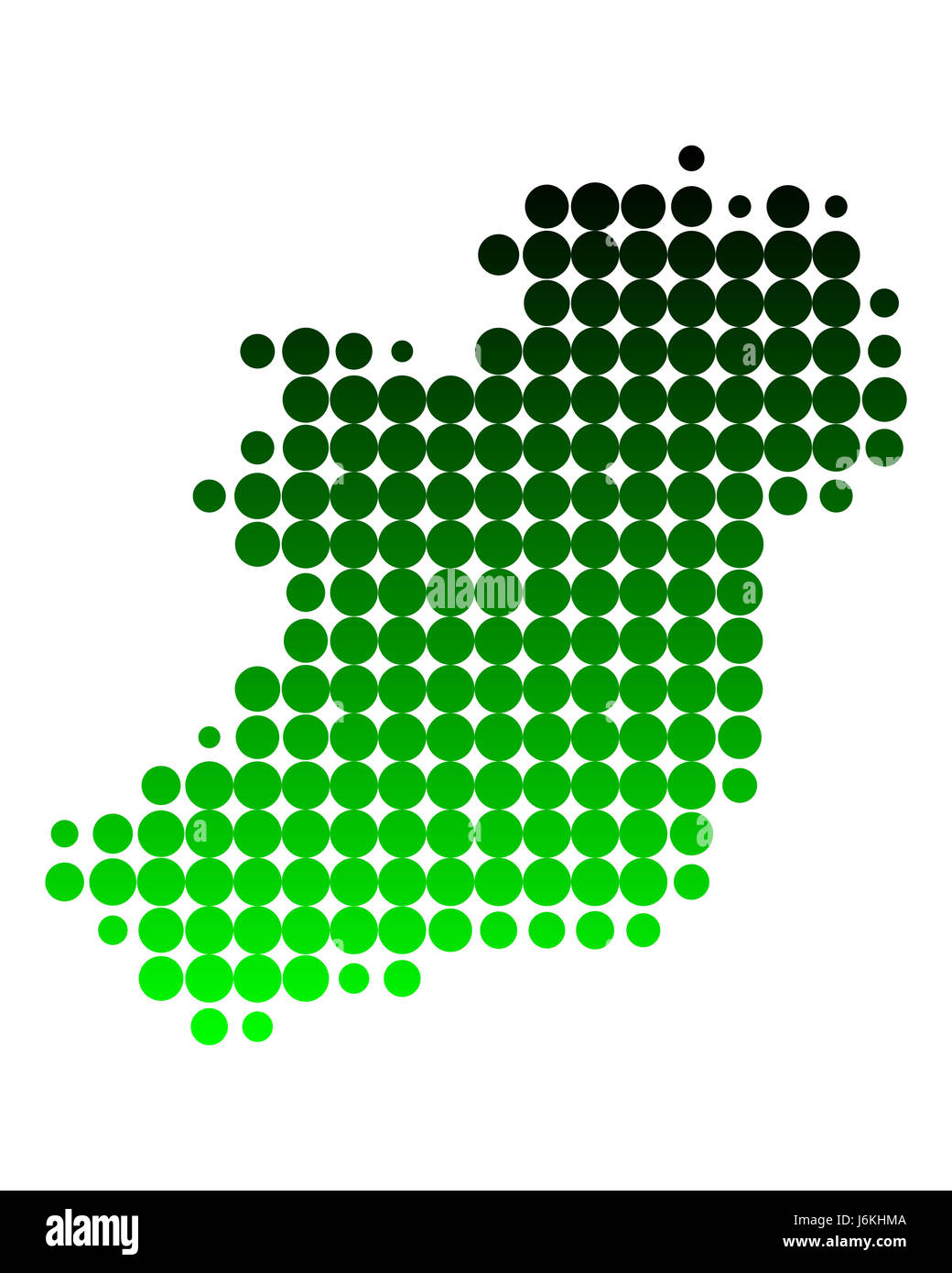 Map of ireland Cut Out Stock Images & Pictures - Alamy