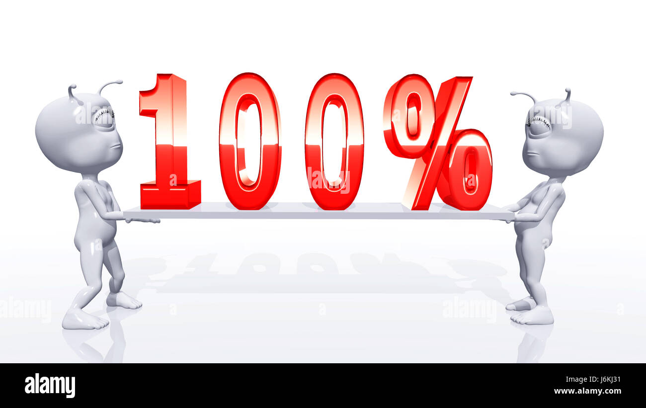 one hundred percent Stock Photo - Alamy