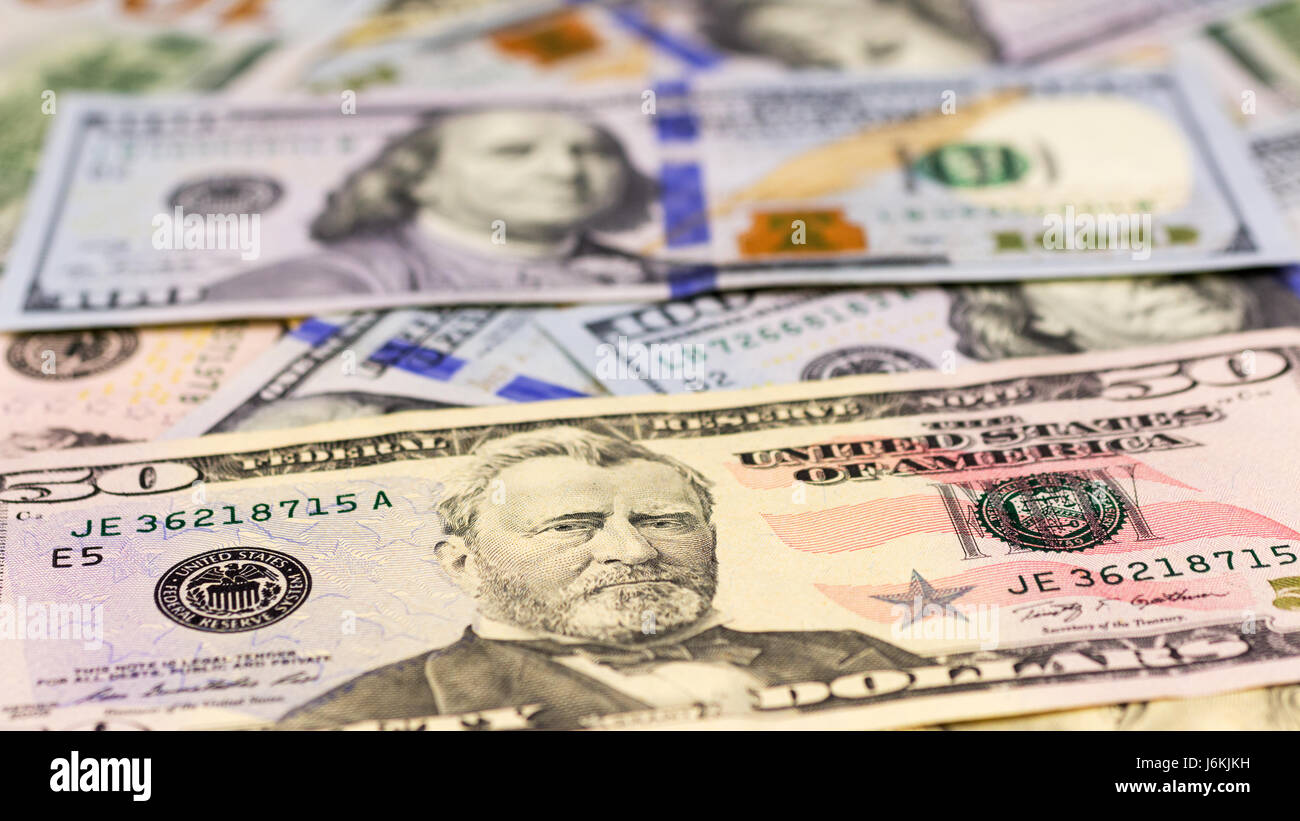 American money detail hi-res stock photography and images - Alamy