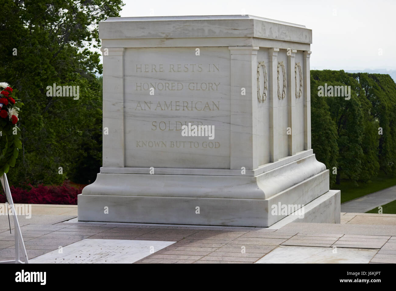 tomb of the unknowns arlington cemetery Washington DC USA Stock Photo ...
