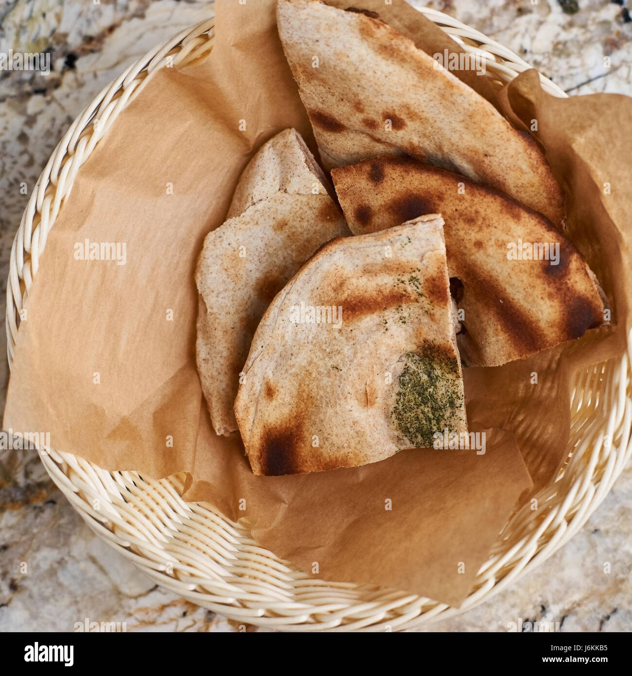 Layered rye tortilla bread Stock Photo - Alamy