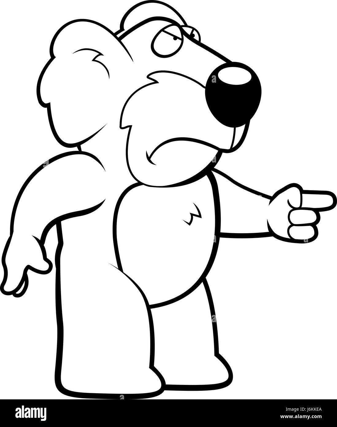 Koala angry Stock Vector Images - Alamy