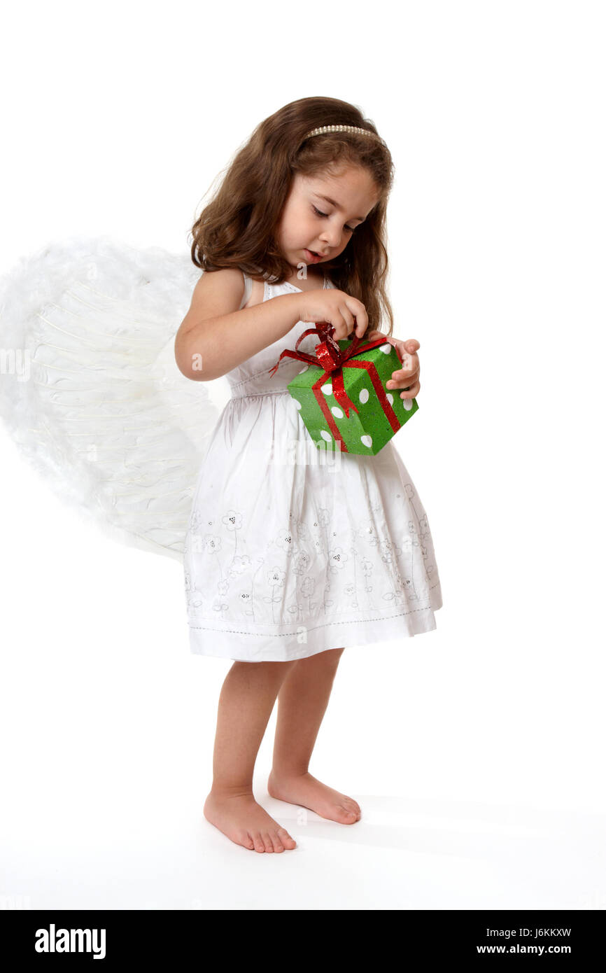 present angel angels gift christmas spiritual imagining child girl ...