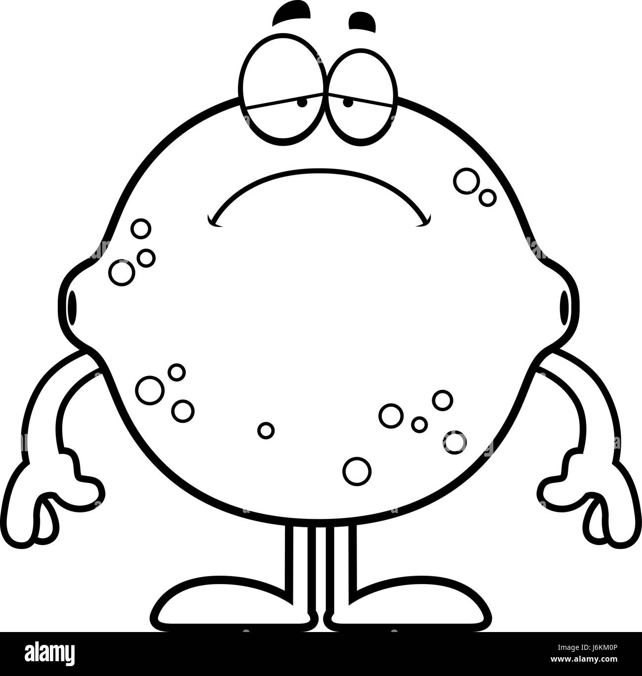 A cartoon illustration of a lemon looking sad Stock Vector Image & Art ...