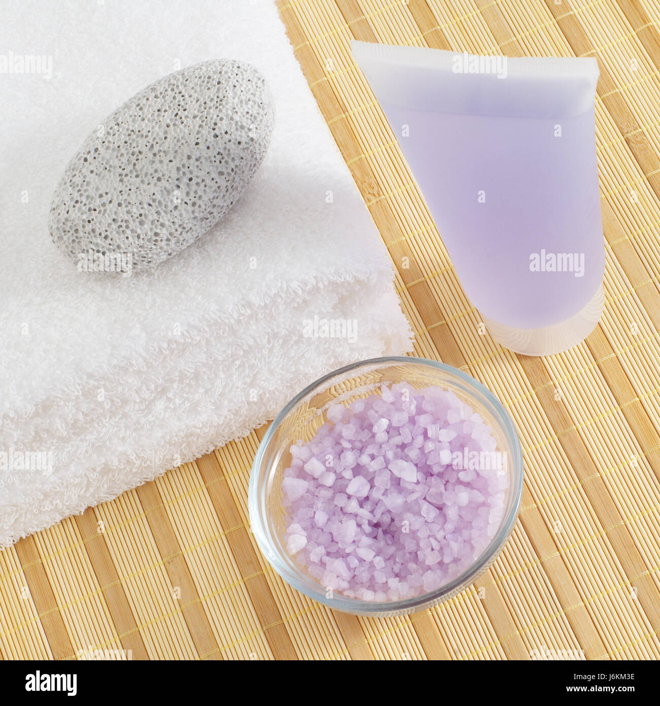 salt stone bottle towel shampoo pumice bath bathroom white salt ...