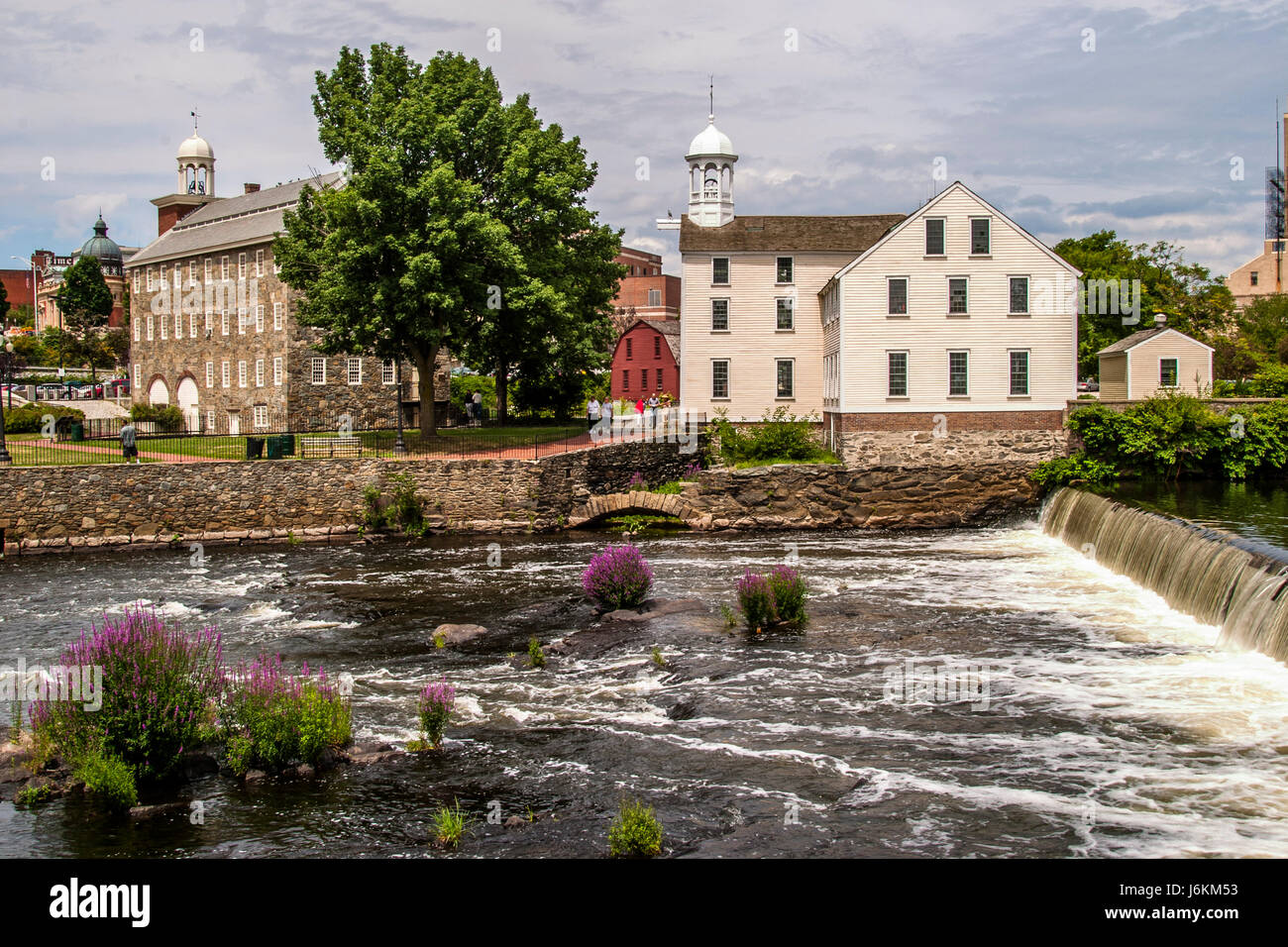 The Slater Mill in Pawtucket, RI - The birthplace of the American ...