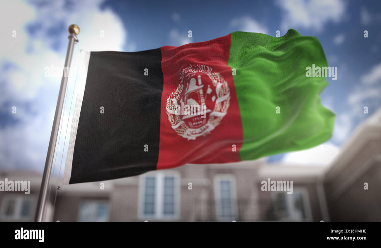 Afghanistan 3d flag hi-res stock photography and images - Alamy