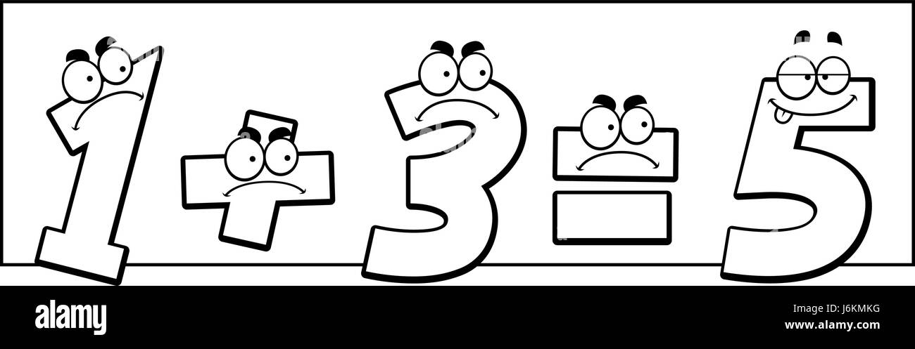 Math Black And White Clip Art