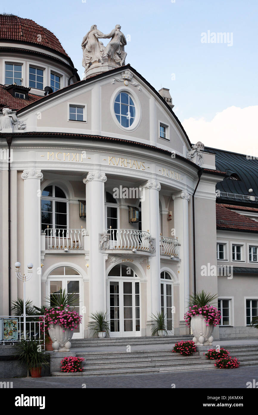 city town tourism alps south tyrol style of construction architecture ...