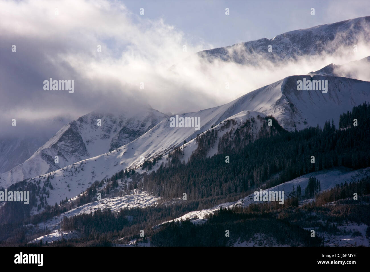 mountains alps summit ice climax peak firmament sky mountain mountains ...