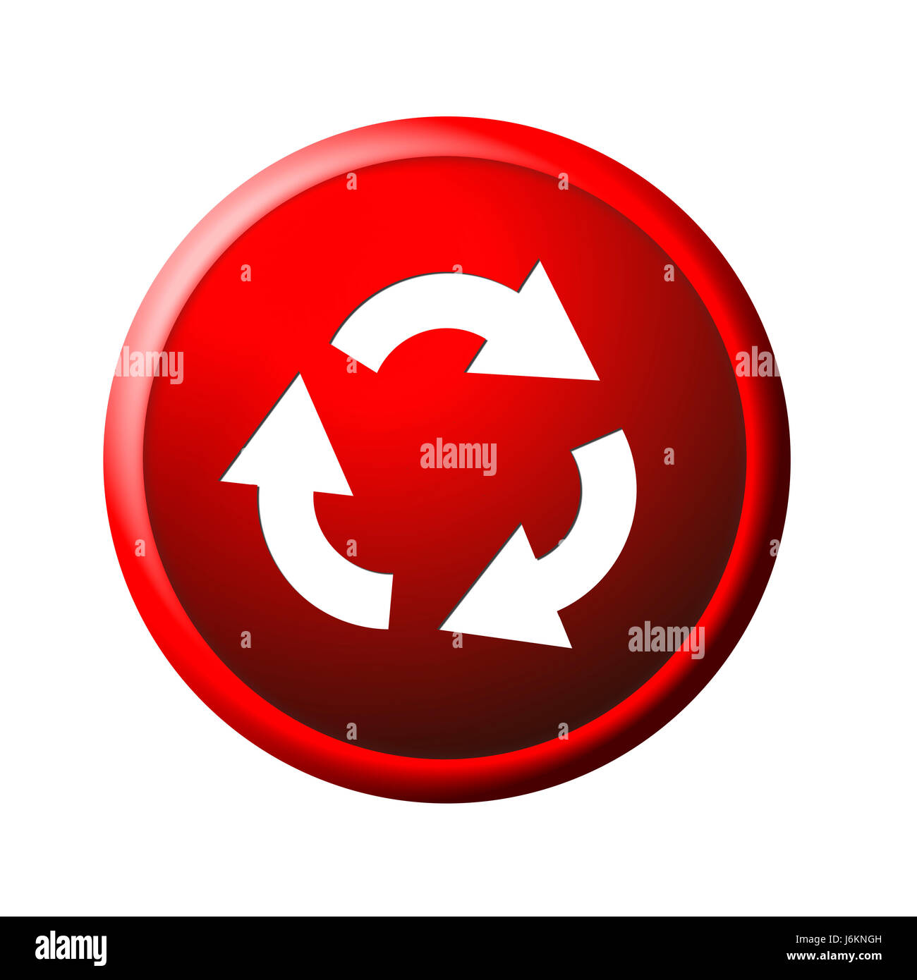 sign signal circulation circle button recycling arrow isolated optional ...
