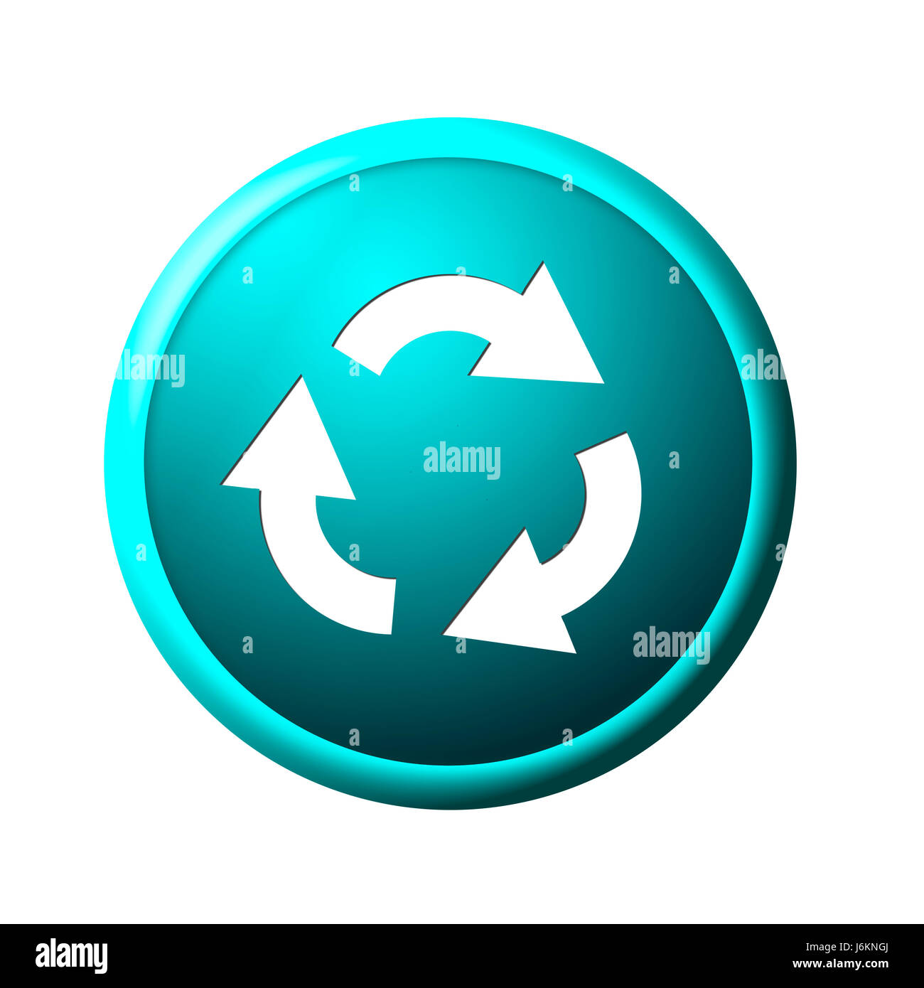 sign signal circulation circle button recycling arrow isolated optional ...