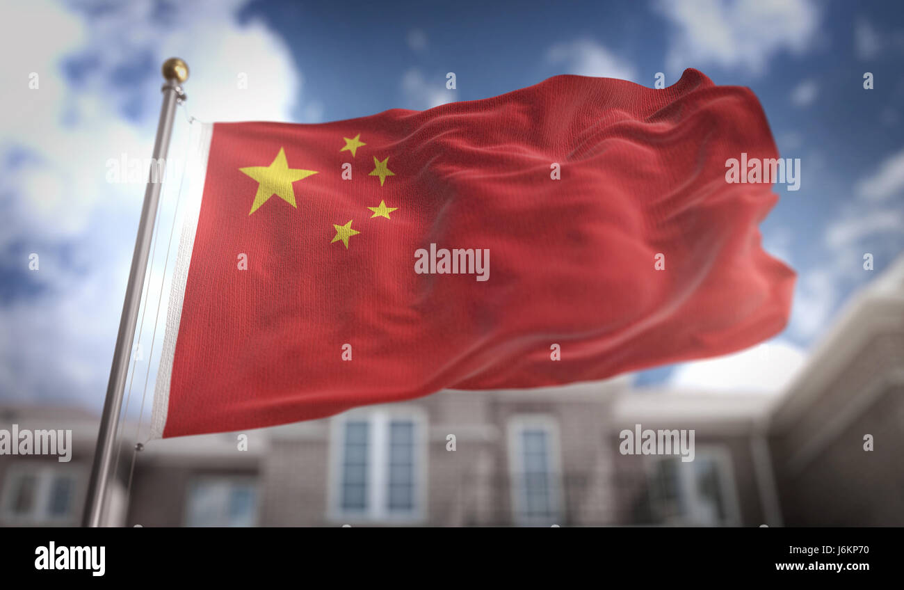 Beautiful china waving flag hi-res stock photography and images - Alamy