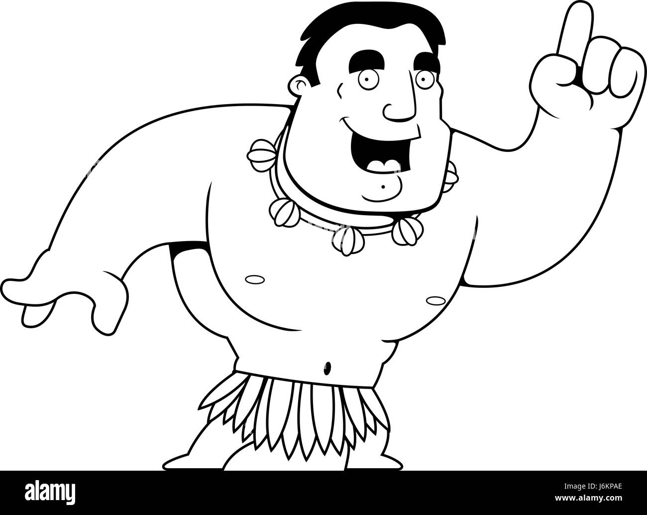 A cartoon islander man with an idea Stock Vector Image & Art - Alamy