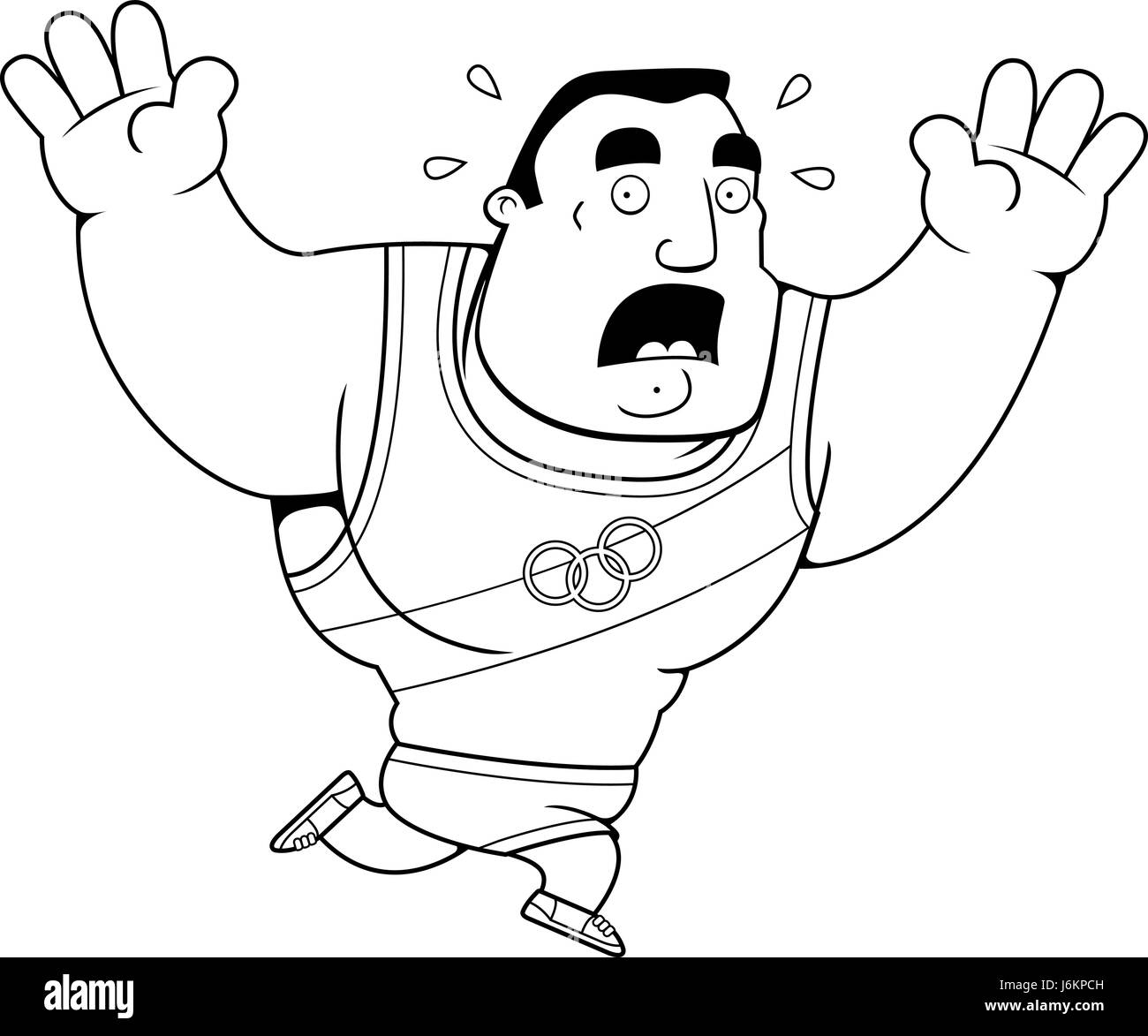 People running in panic hi-res stock photography and images - Alamy