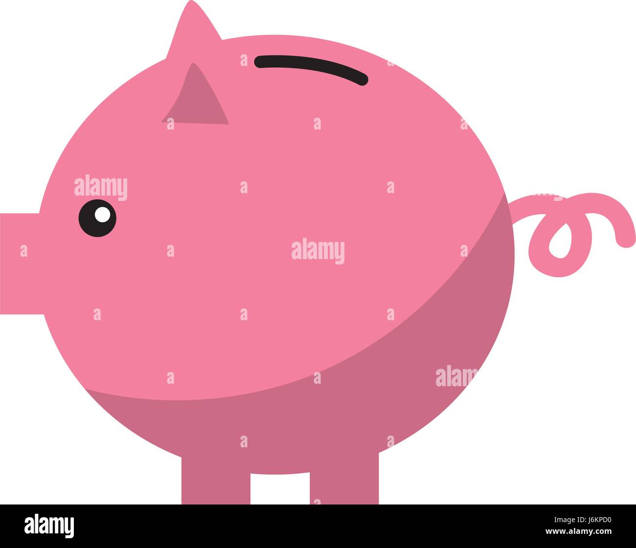 nice pig to save coin currency Stock Vector Image & Art - Alamy