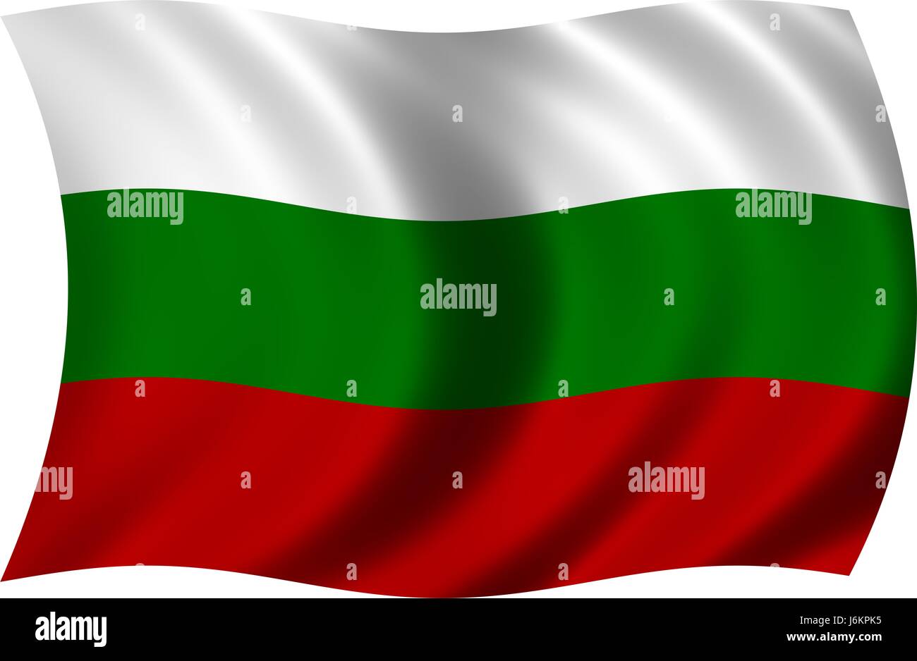 flag bulgaria national national colors illustration flag blow colour ...
