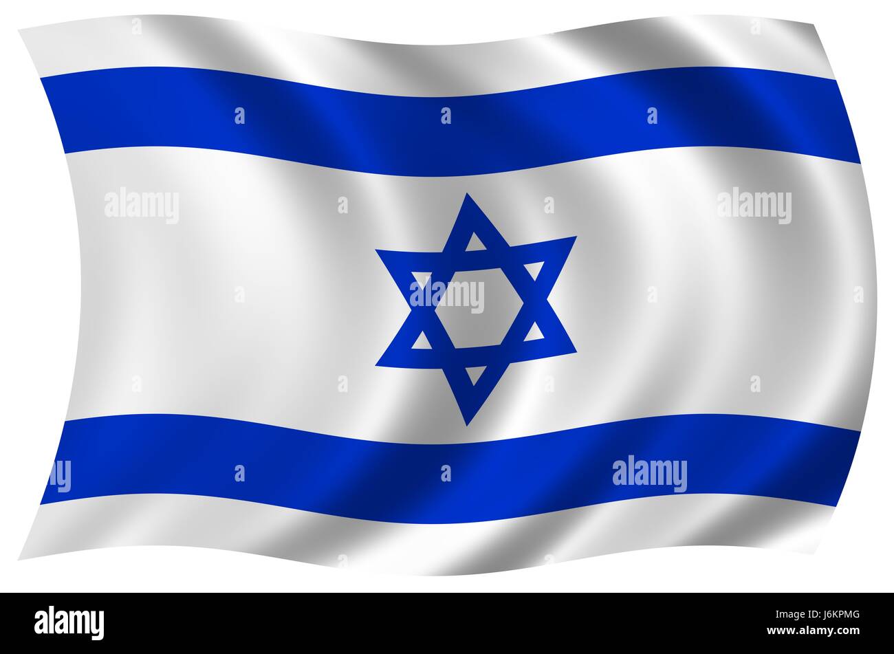 national flag of israel Stock Photo - Alamy