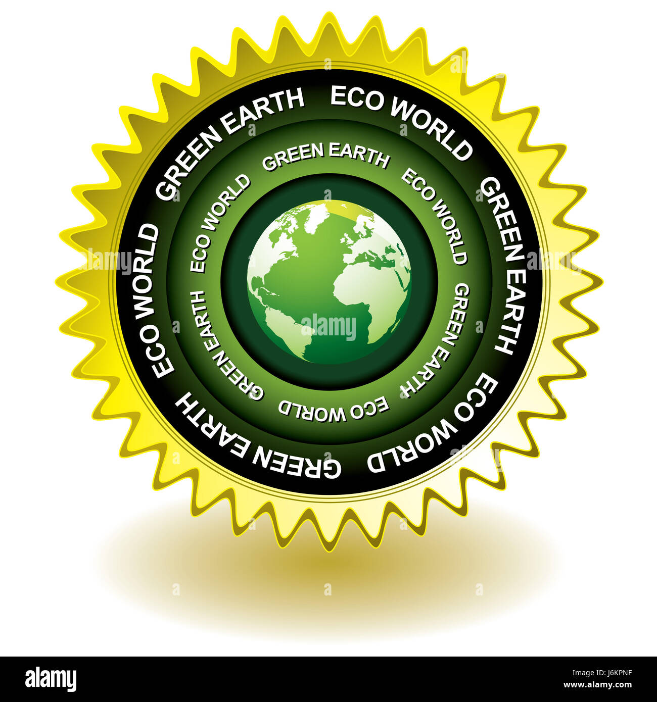 eco environment enviroment globe planet earth world icon pictogram ...