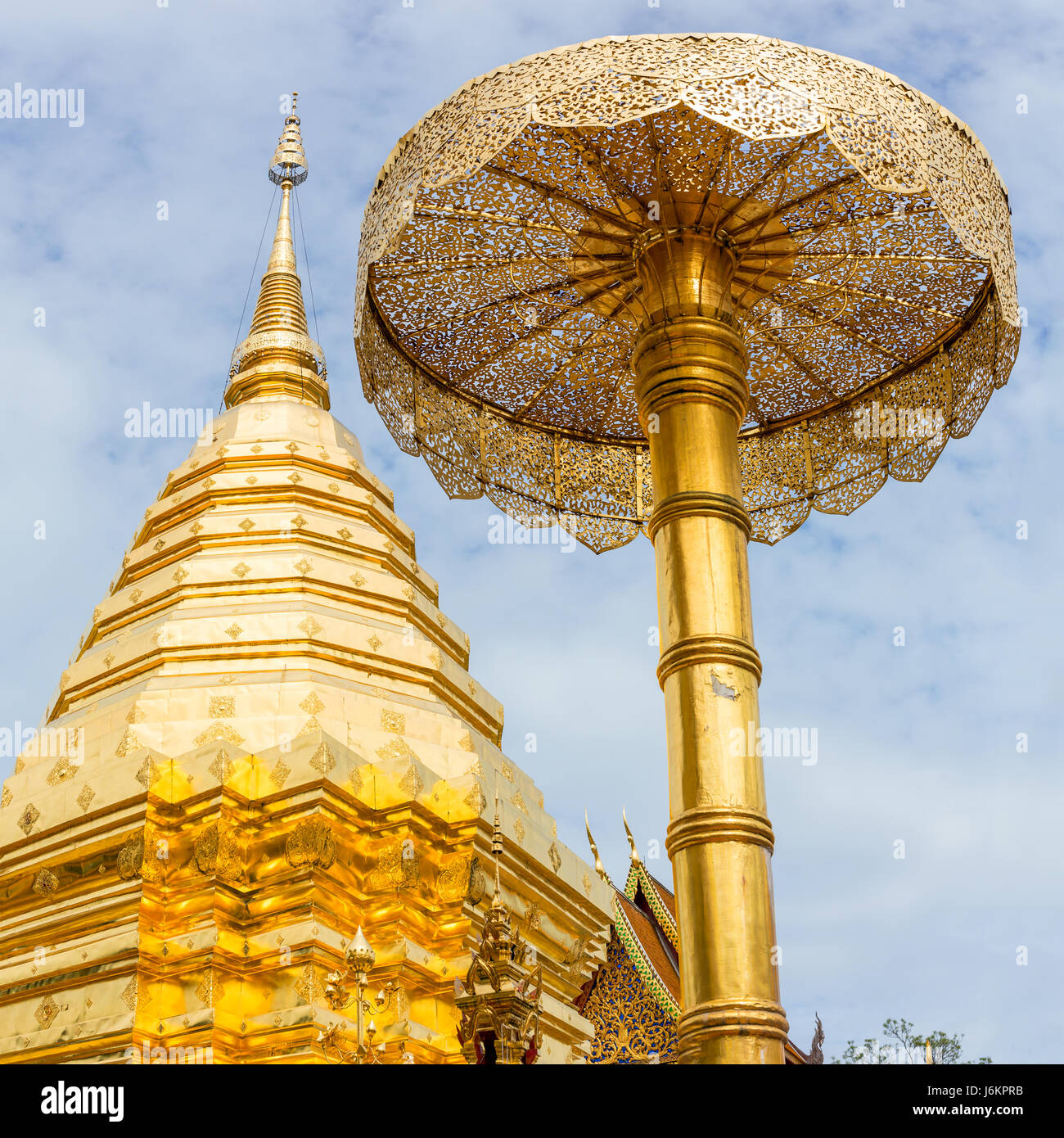 Umbrella wat phra that doi suthep hi-res stock photography and images ...