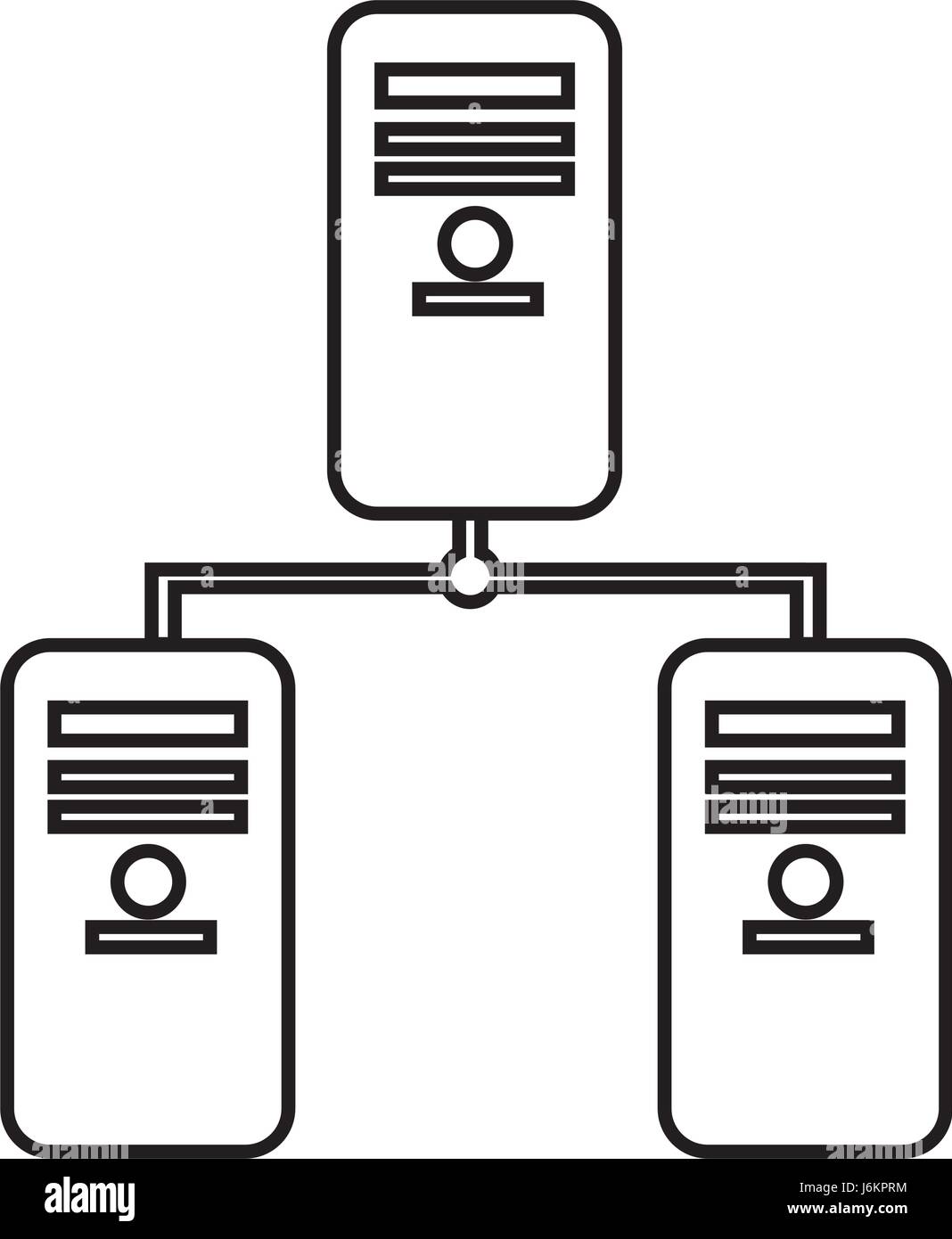 line banner data center digital connection Stock Vector Image & Art - Alamy