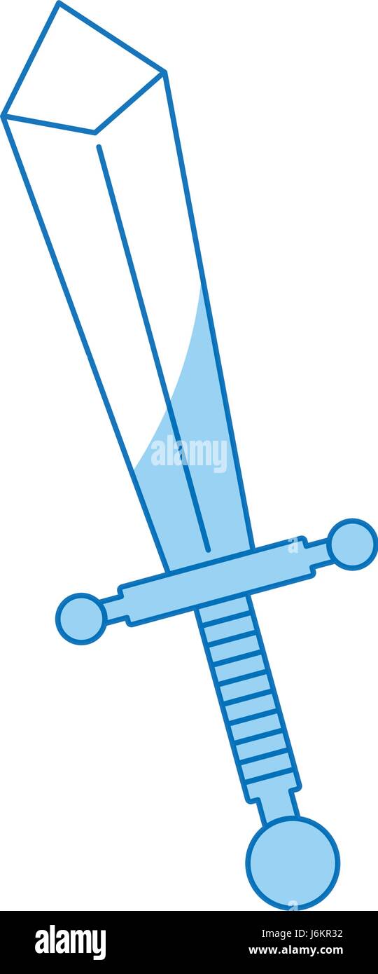 cartoon sword weapon war metal image Stock Vector Image & Art - Alamy