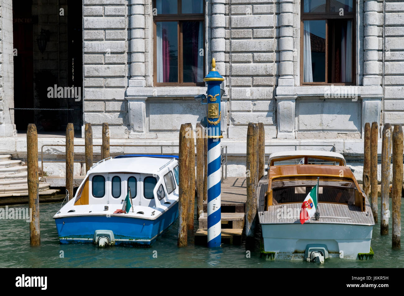 motorboats in venice Stock Photo - Alamy