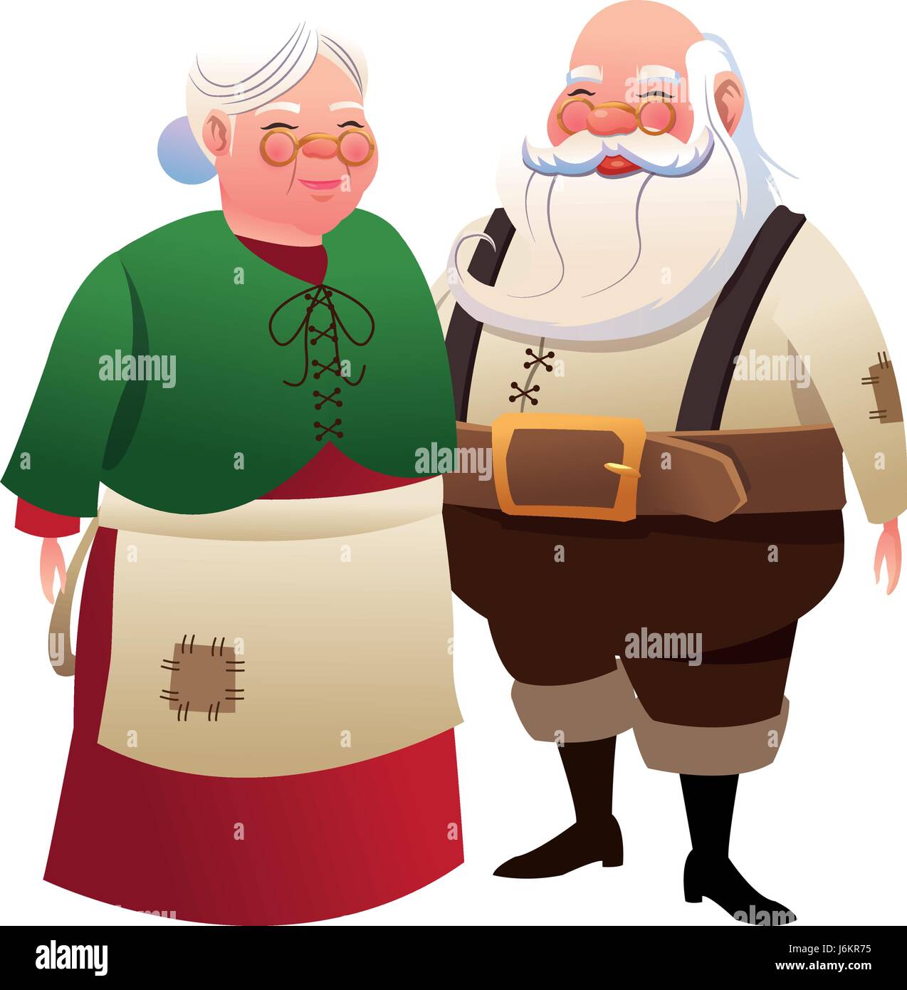 Mr claus Stock Vector Images - Alamy