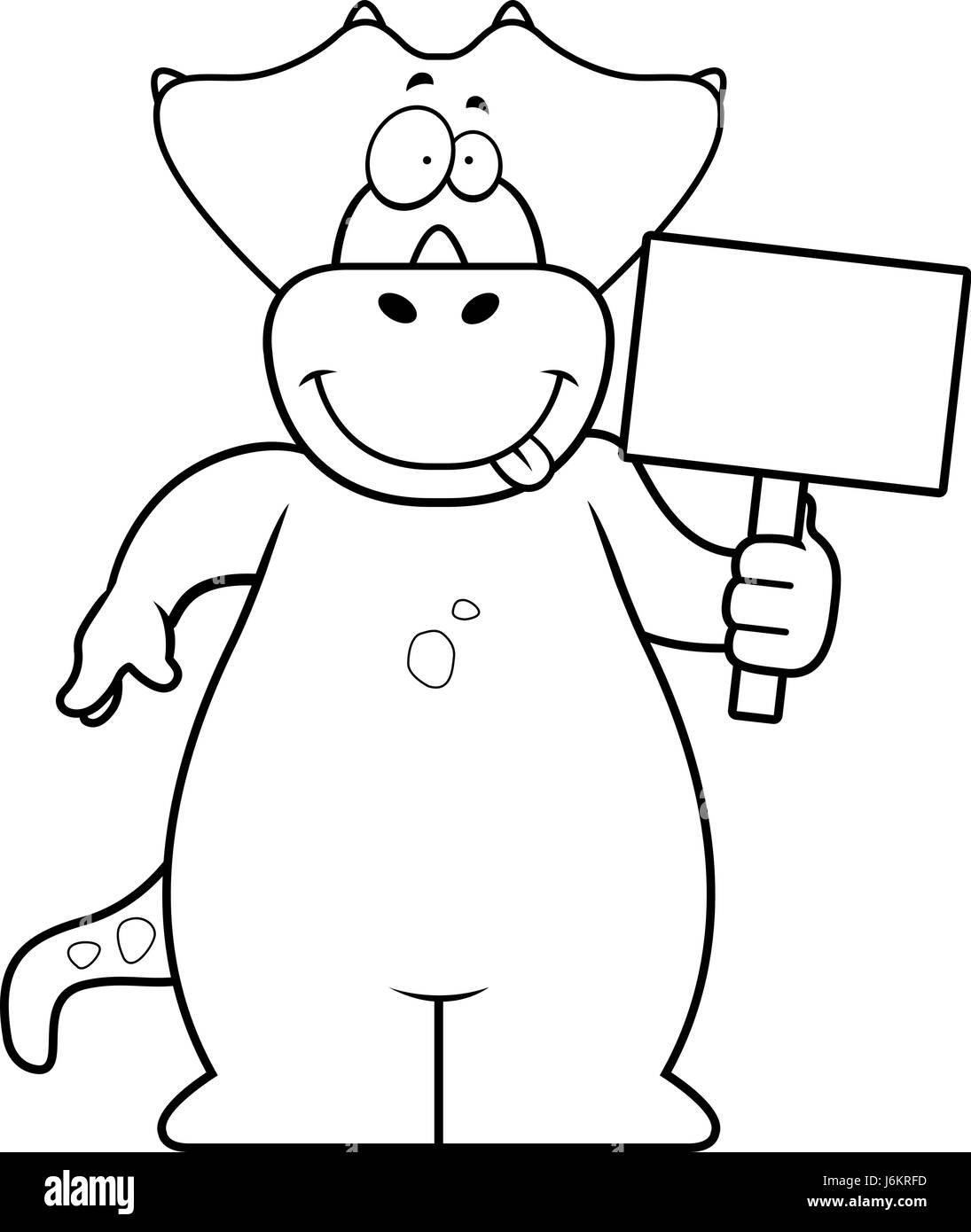 Sign dinosaur Stock Vector Images - Alamy