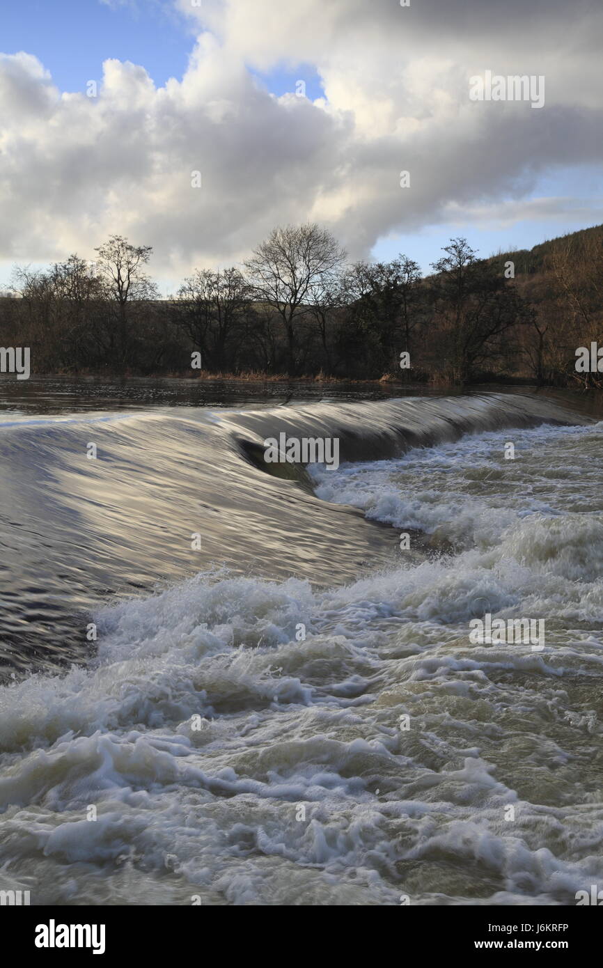flow outdoor landscape scenery countryside nature river water blue flow ...