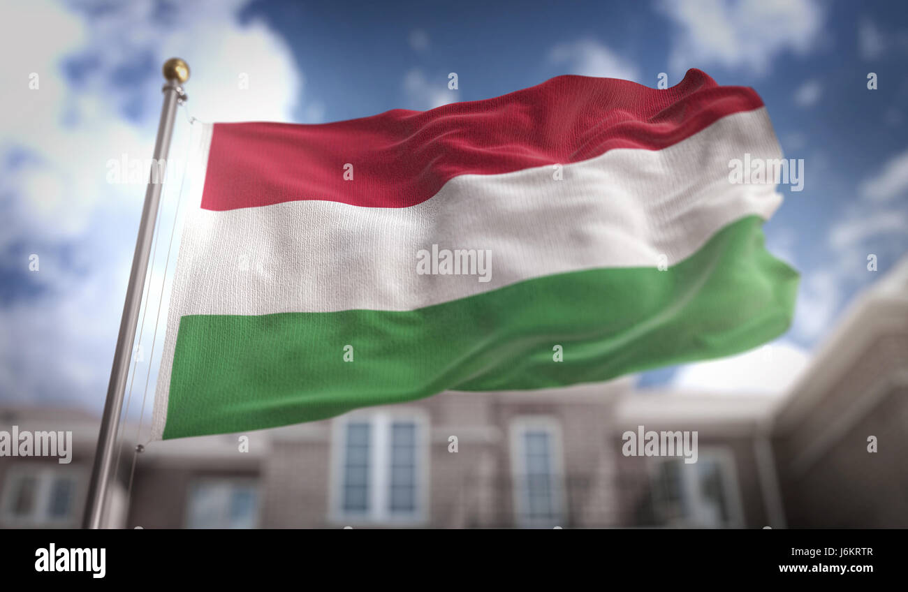 Hungarian flag on building hi-res stock photography and images - Alamy