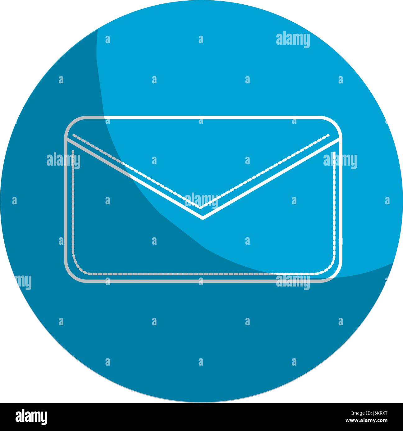 sticker nice letter close with important message Stock Vector Image ...